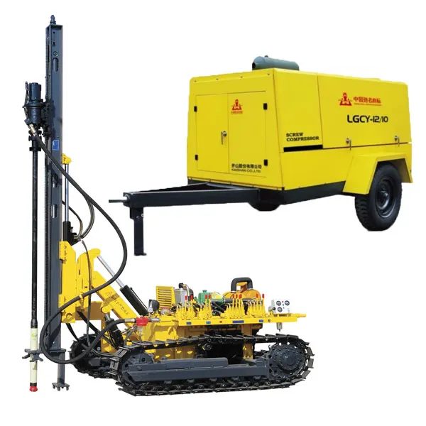 Diameter 80-105mm Borehole Compressor Lgcy-12/10 For Kg910 Drilling Rig ...