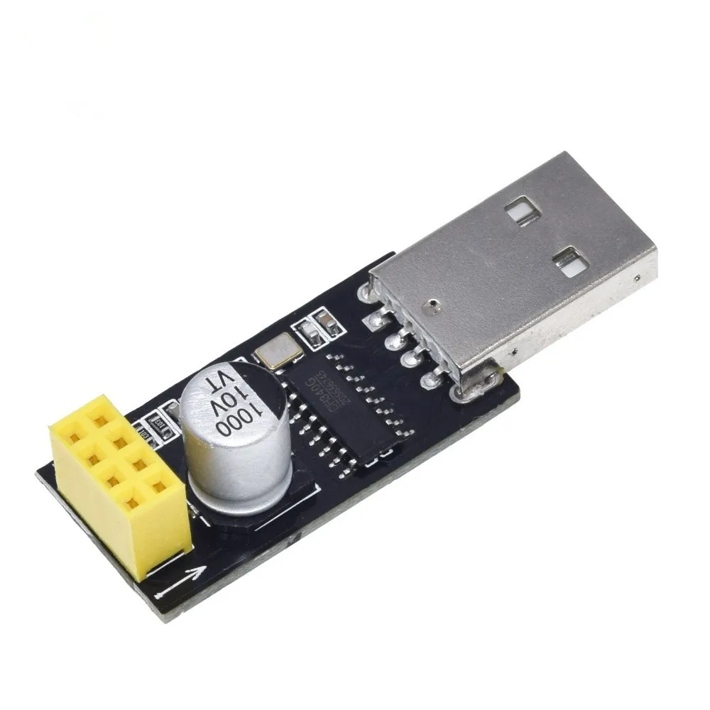 Esp01 Programmer Adapter Uart Gpio0 Esp-01 Adaptater Esp8266 Ch340g Usb To Esp8266 Serial ...