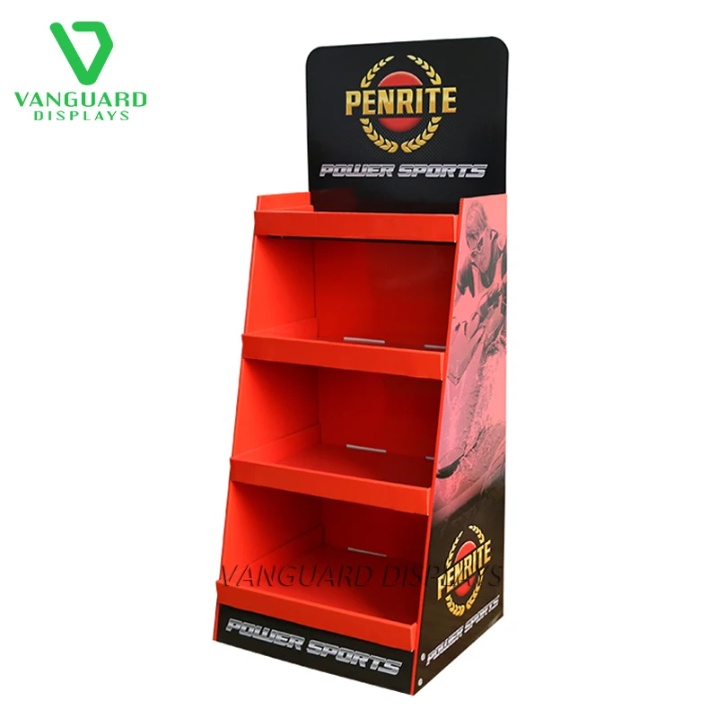 Cardboard Promotion Floor Display Stand Paper Rack,Factory Direct Sale ...