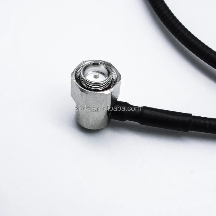 Customized 1/4" Superflex Jumper Cable 4.3-10 R/a Male To 4.3-10 Male ...