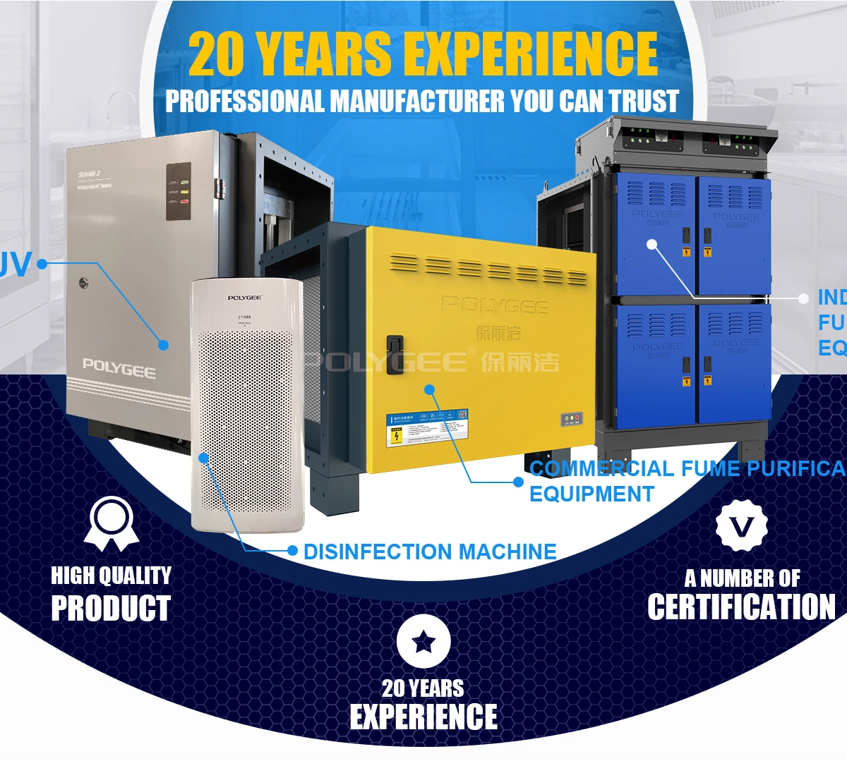 Jiangsu Polygee Environmental Technology Co., Ltd. - Commercial Fume ...