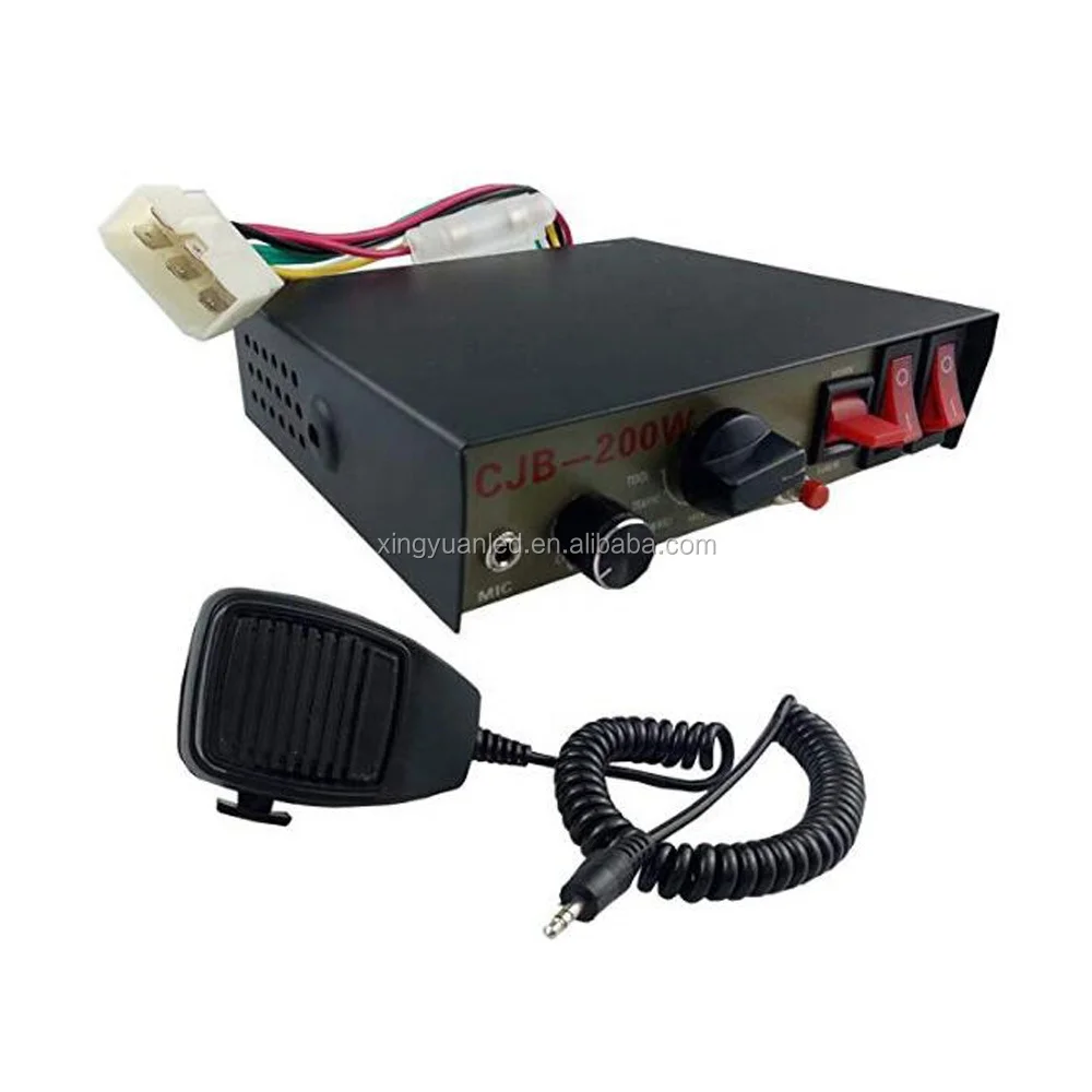 12V 200W Car Alarm Siren Horn - Security & Warning System