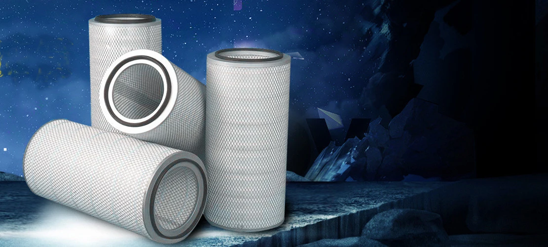 3222321295 Dust Filter Element for Open Air Drilling Machines