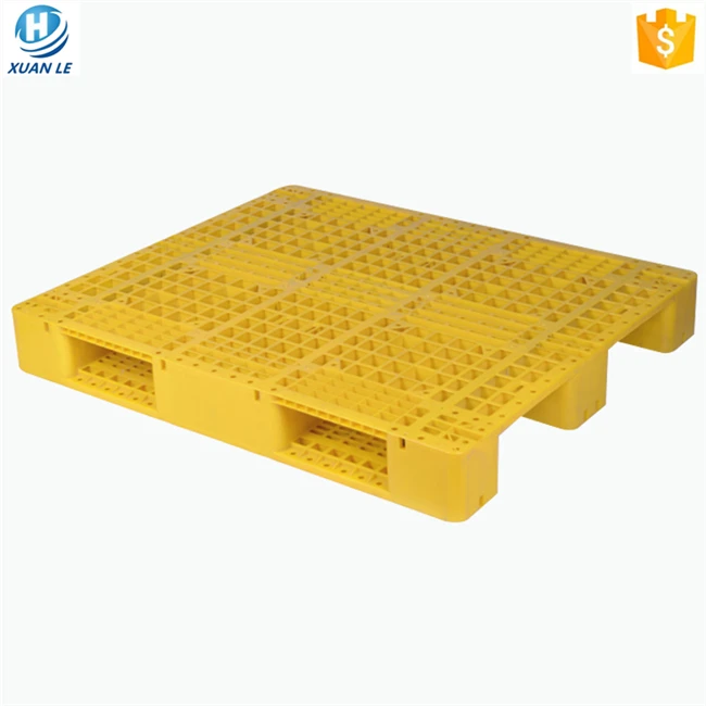 1210 Hdpe Food Grade Euro Heavy Duty Yellow Plastic Pallet Factory ...
