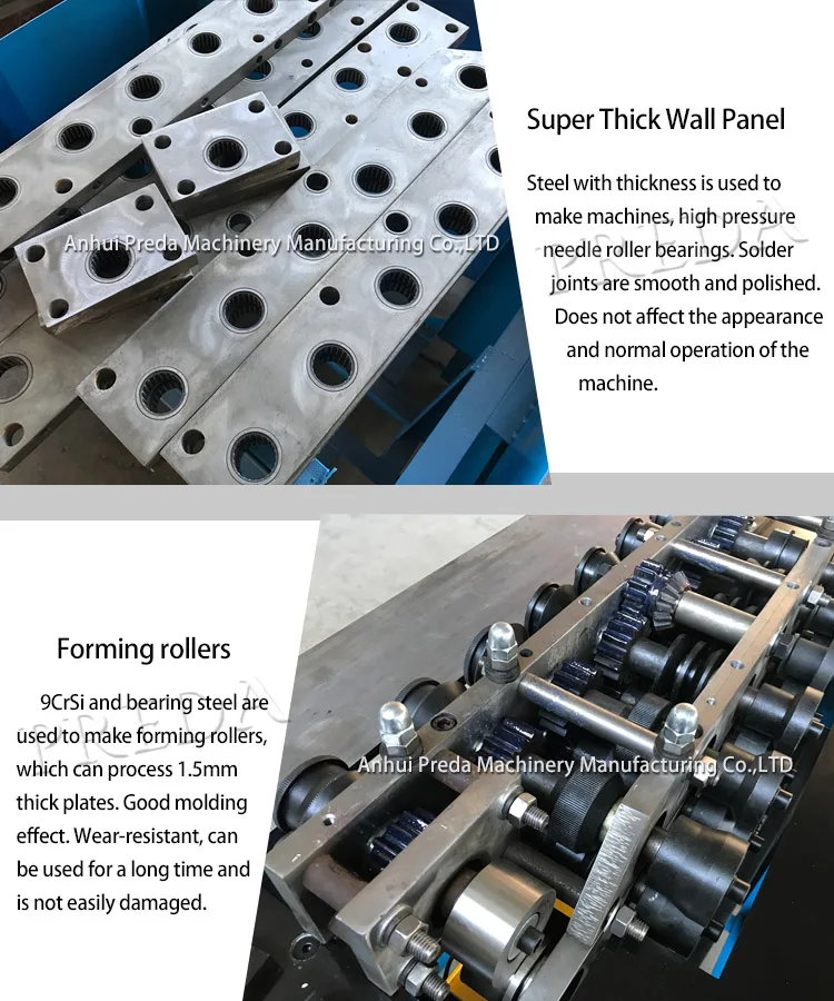 1.5mm Sheet Pittsburgh Lockformer HVAC Duct Nip Lock Forming Machine on ...
