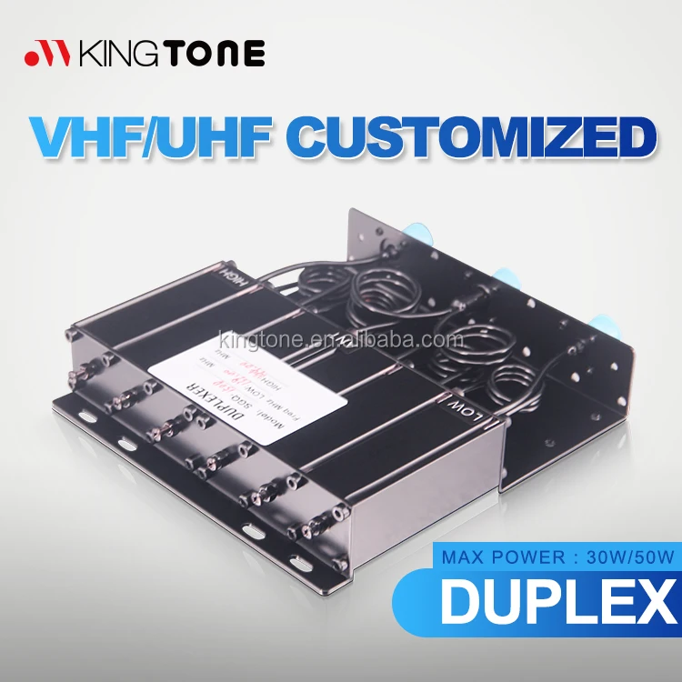 UHF/VHF Duplexer - Kingtone Passive Component for Telecom