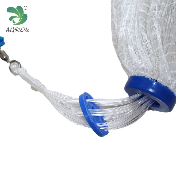 AlotFish Hot Sell 3ft to 12FT 3/16 American Style Cast Net Drawstring ...