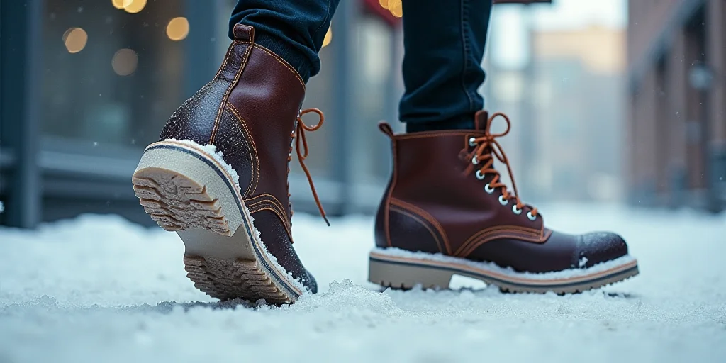 Red Wing Boots In Snow – Winter-Ready Workwear on Alibaba.com
