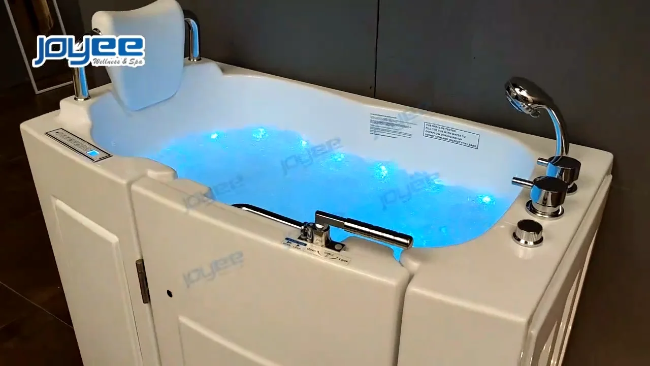 Joyee Shower Combo Whirlpool Sitting Elderly Jetted Tub Step In ...