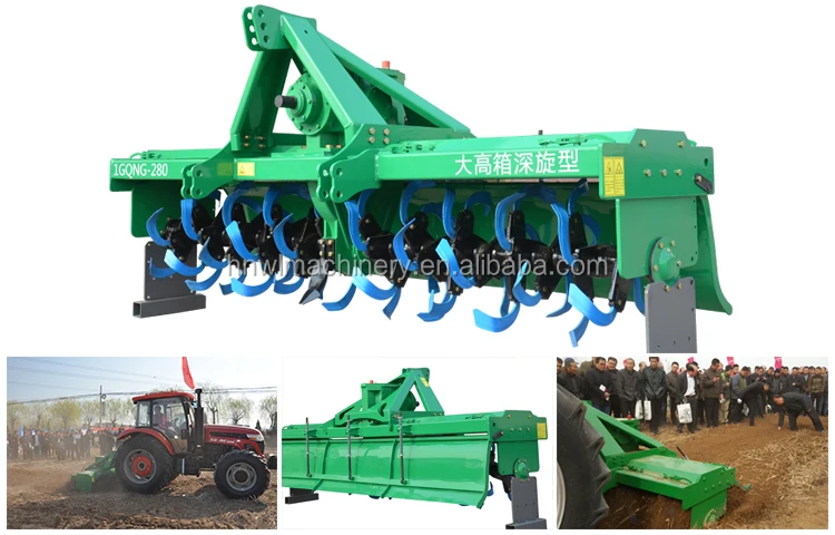 20-150hp Tractor Mounted Rotary Tiller Rotary Cultivator Tilling ...
