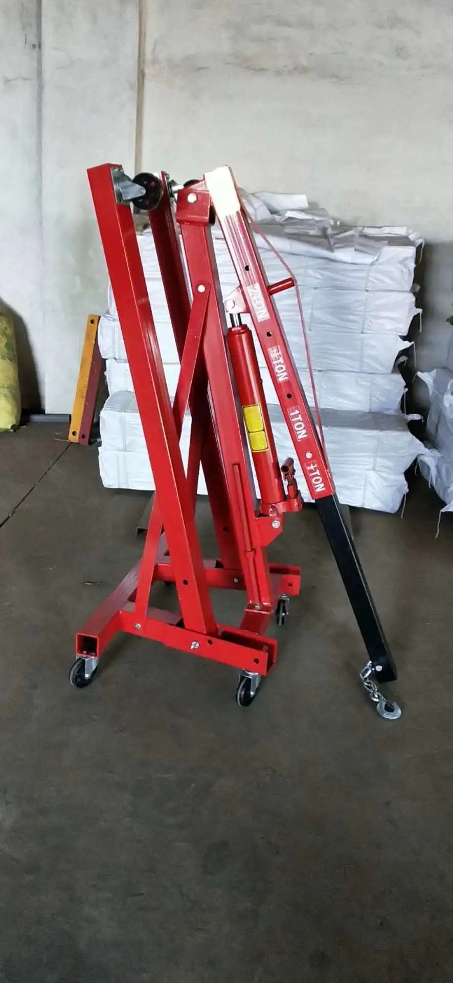 Foldable Portable Engine Hoist Shop Crane - Buy Hydraulic Foldable Shop ...