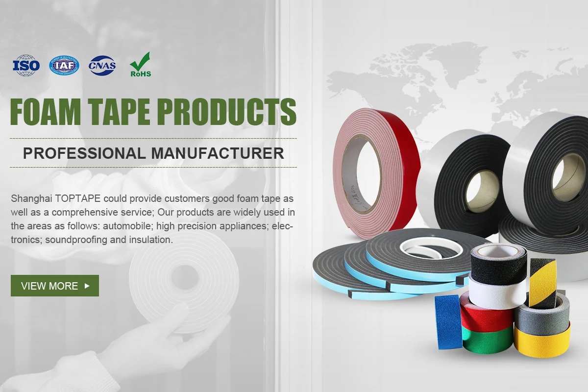 Shanghai Toptape Industrial Material Co., Ltd. - foam tape, spacer ...