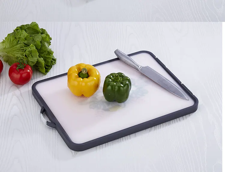 Double Sided Cutting Board with Stand - Perfect for Chopping