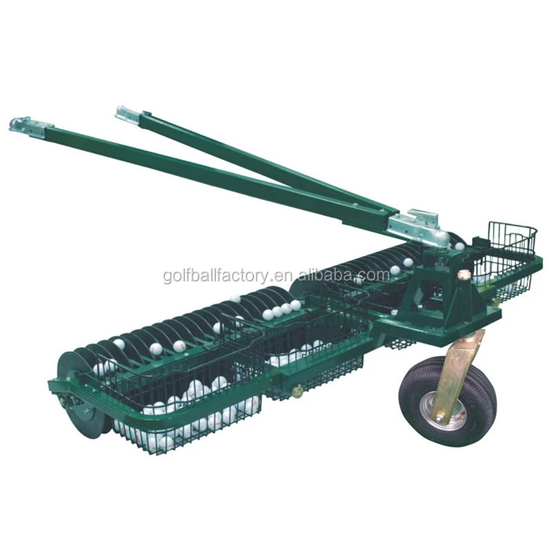 Golf Course Equipment Golf Range Picker Two Section Range Ball Pick Up ...
