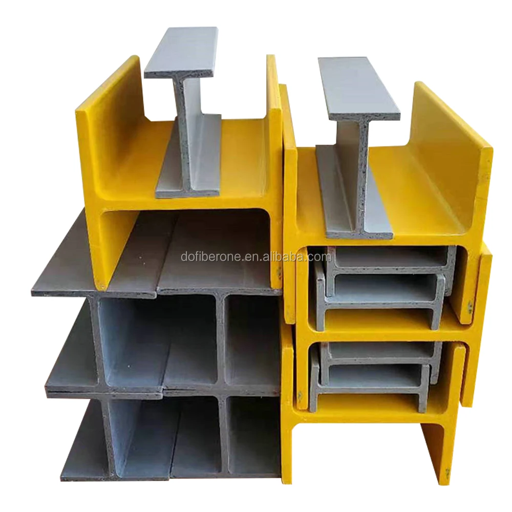Us Standard Frp Grp Fiberglass I Beam H Beam - Buy Us Standard Frp Grp ...