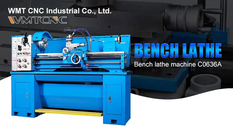 C0636A High Speed Manual Bench Lathe with Optional DRO