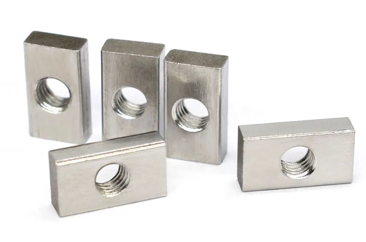 M3 - M24 Stainless Steel 304 Rectangular Square Nuts - Buy Square Nuts ...