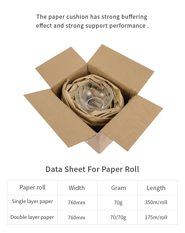 Ameson Shockproof Kraft Cushion Filling Paper Padding for Packaging ...