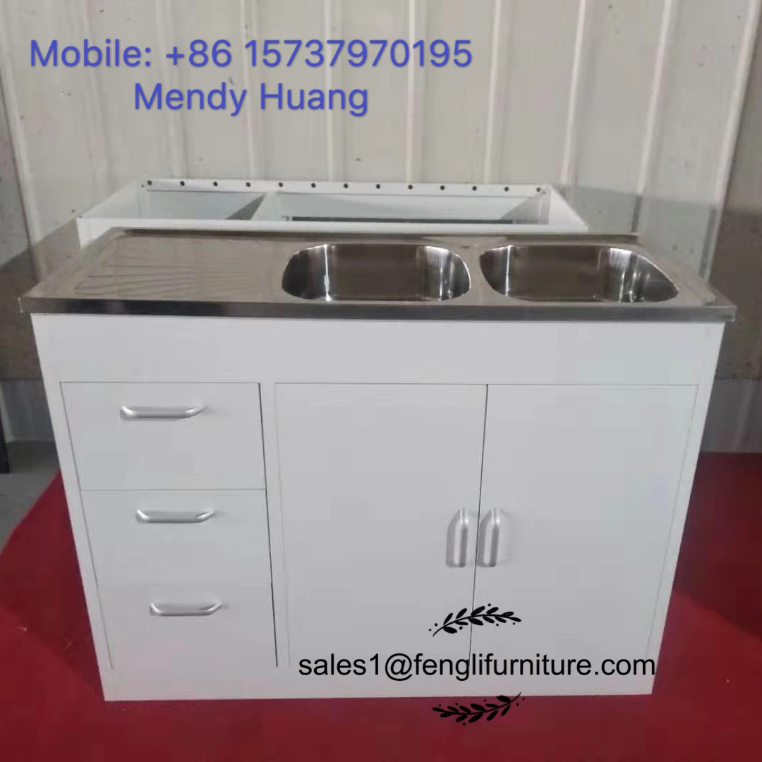 Flat Packing Stainless Steel Sink Cabinet In Kitchen Or Washroom - Buy ...