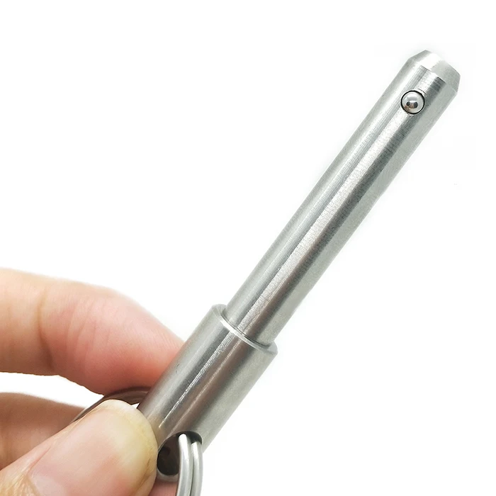 Strong Hold Quick Release Ball Lock Pin - Stainless Steel