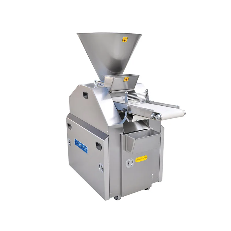 Continous Dough Dividing Automatic Dough Cutter And Rounder For Sticky ...