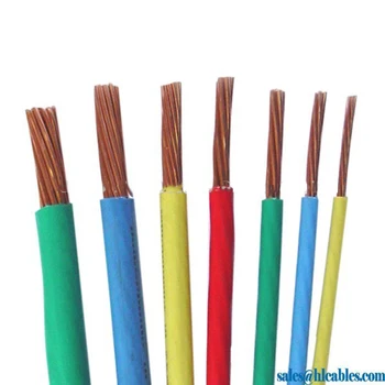 Electrical Cable Wire 1.5mm 2.5mm 4mm 6mm 10mm 16mm 25mm Copper Conduct ...