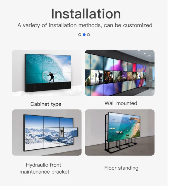 55 Inch Samsung Lcd Panel Lti550hn11 Video Wall Panel For Meeting Room ...