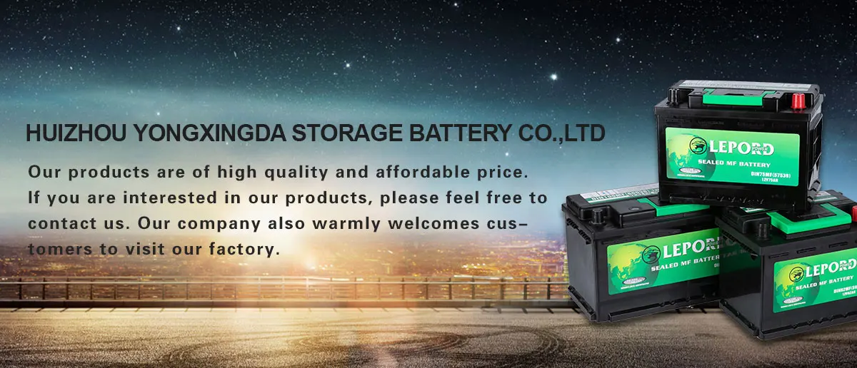 Huizhou Yongxingda Storage Battery Co., Ltd. - Car Battery, Auto Batteries