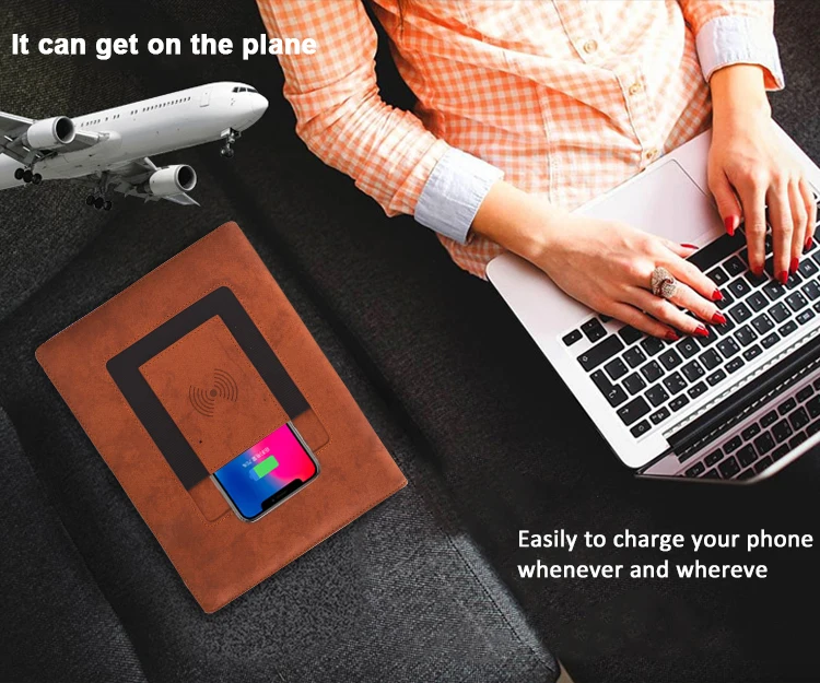 Smart Versatile Executive Power Bank Notebook with Calculator