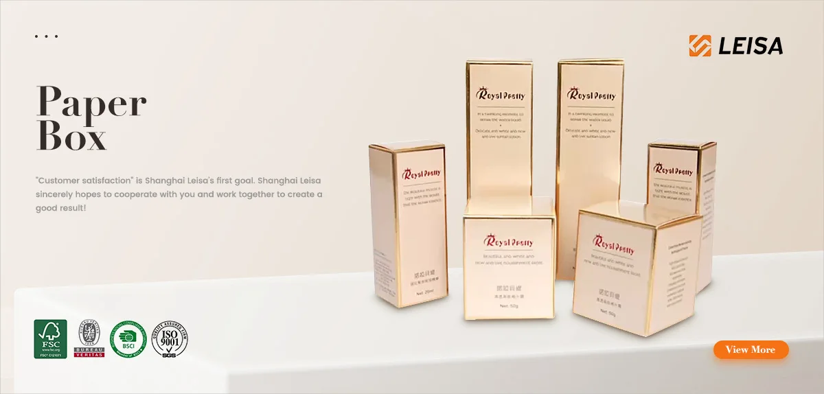 Shanghai Leisa Printing Technology Co., Ltd. - paper box, paper bag