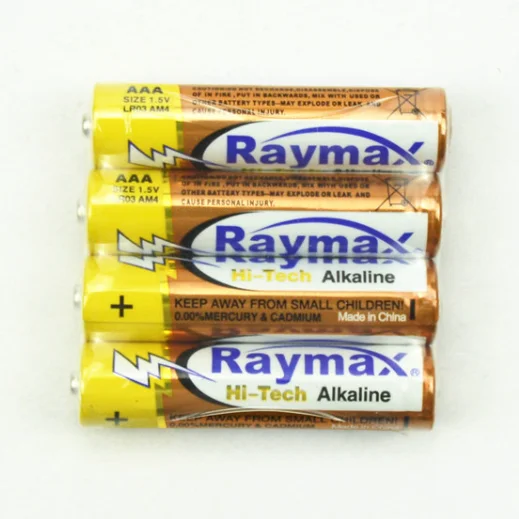 2020 Super Power Raymax Mustang Manufacturers LR03 1.5V AAA Alkaline ...