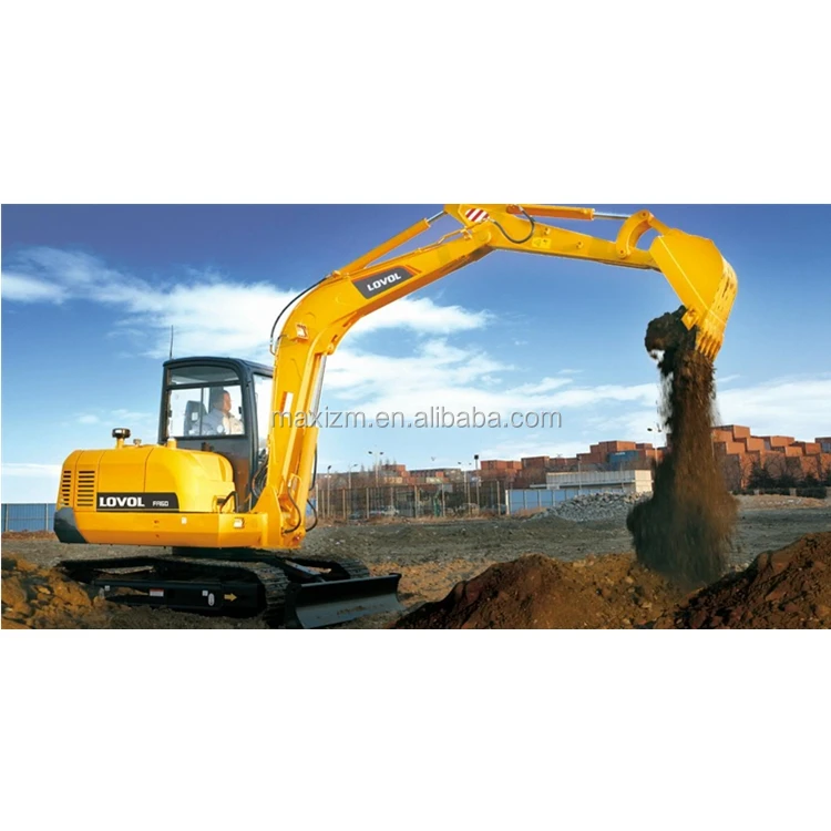 Lovol Mini Hydraulic Crawler 6ton Excavator Fr60e - Buy Maxizm Excavation Tools Pictures Of ...