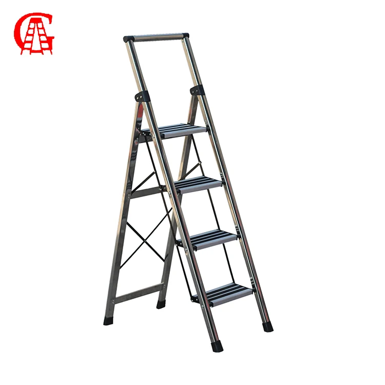 Step Folding Indoor Modern Ladder Household Aluminum Ladder - Buy ...
