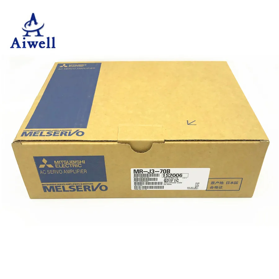 750w Mitsubishi Melservo-j3 Series Servo Motor Amplifier Drive Mr-j3 ...
