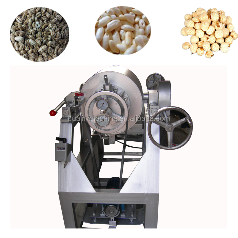 Large Capacity Air Puffing Gun - Puffed Maize Machine