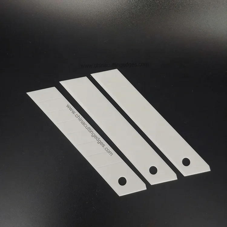 Cutting Fiber Paper 9mm18mm Snap Off Ceramic Blades Cutting Art Knife ...