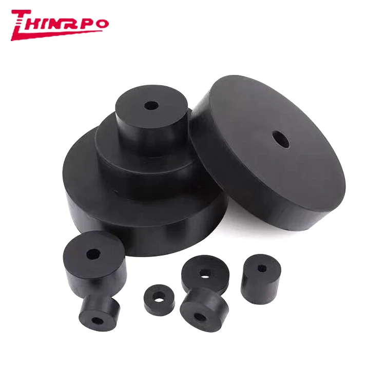 Non-standard Screw Rubber Bumper Molded Automotive Parts Silicone Rubber Damper Buffers Feet ...