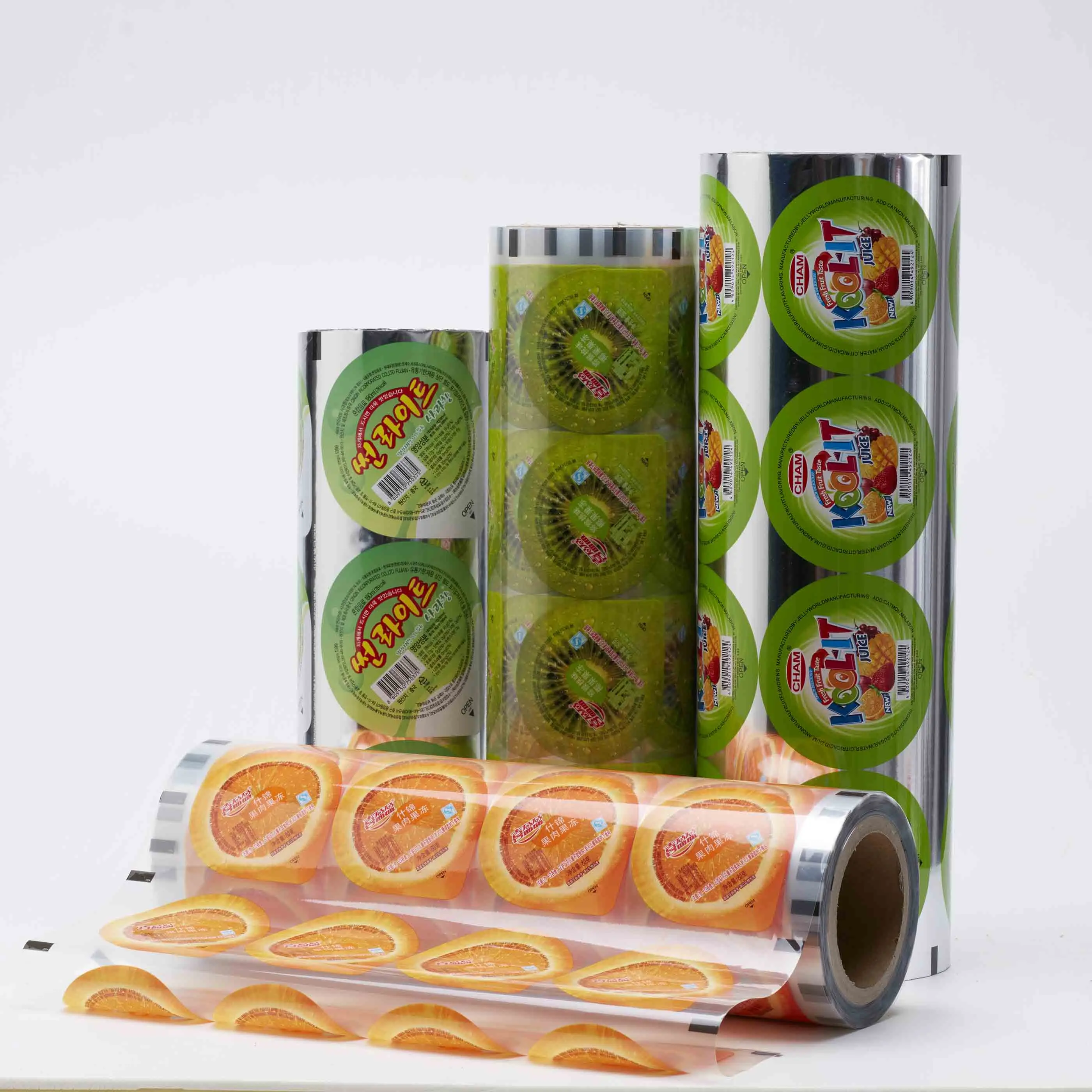 Custom Material Food Packaging Heat Laminating Cup Sealing Film Plastic ...