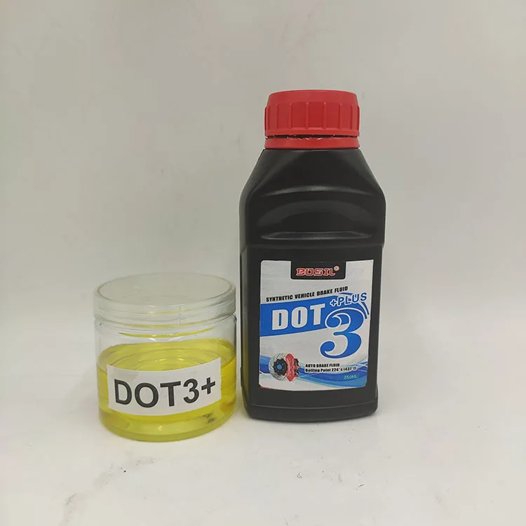 Truck Auto SAE MSDS Car Hydraulic Dic Dot 3 Brake Fluid