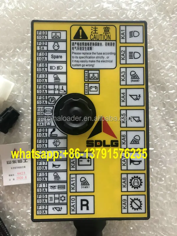 Sdlg 4130001873 Fuse And Relay Unit Sdlg Spare Parts - Buy Sdlg ...