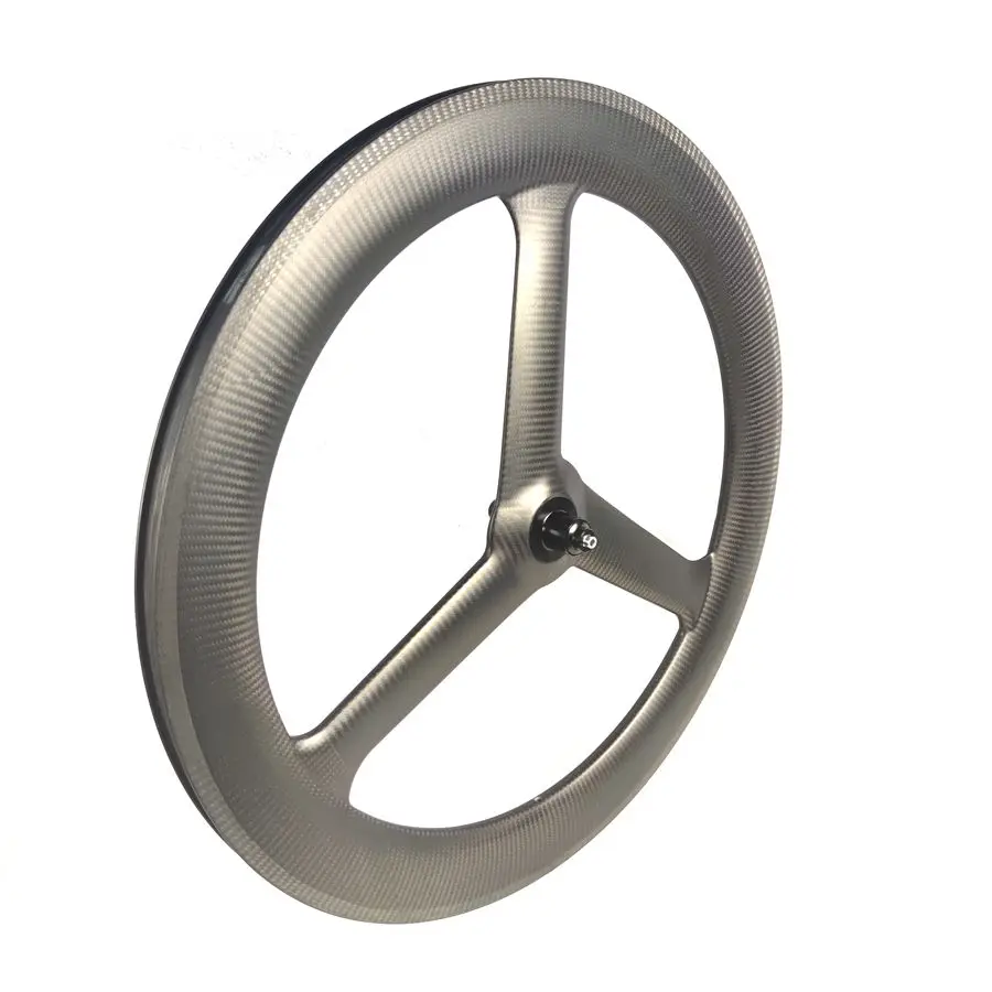 Synergy Roue Carbone 27mm Width Aero Spoke Carbon Fiber 3 Spoke Wheels ...