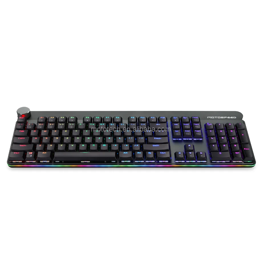 Motospeed GK81 Wireless Mechanical Keyboard - 104 Keys