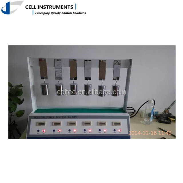 Tape Lasting Adhesiveness Tester Label Shear Force Holding Time Tester ...