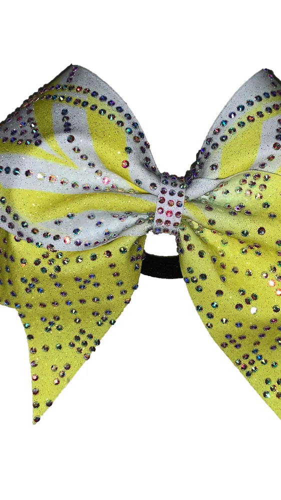 Different Colors Cheer Competition Rhinestone Head Glitter Hair ...