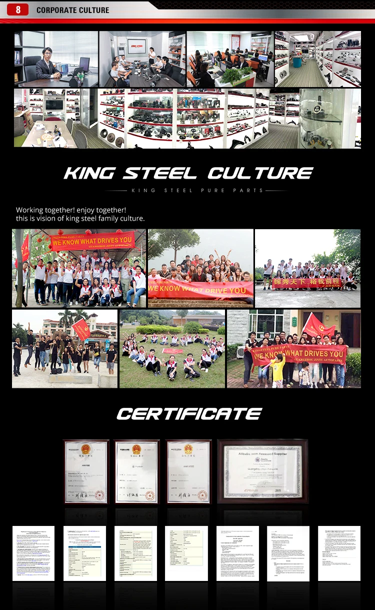 KINGSTEEL Suspension Bushings for Toyota Corolla ZZE121