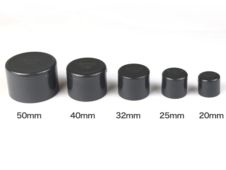 Sanking 20-50mm Upvc Cap Pvc Pipe Fitting End Cap Plastic Pipe Fitting ...