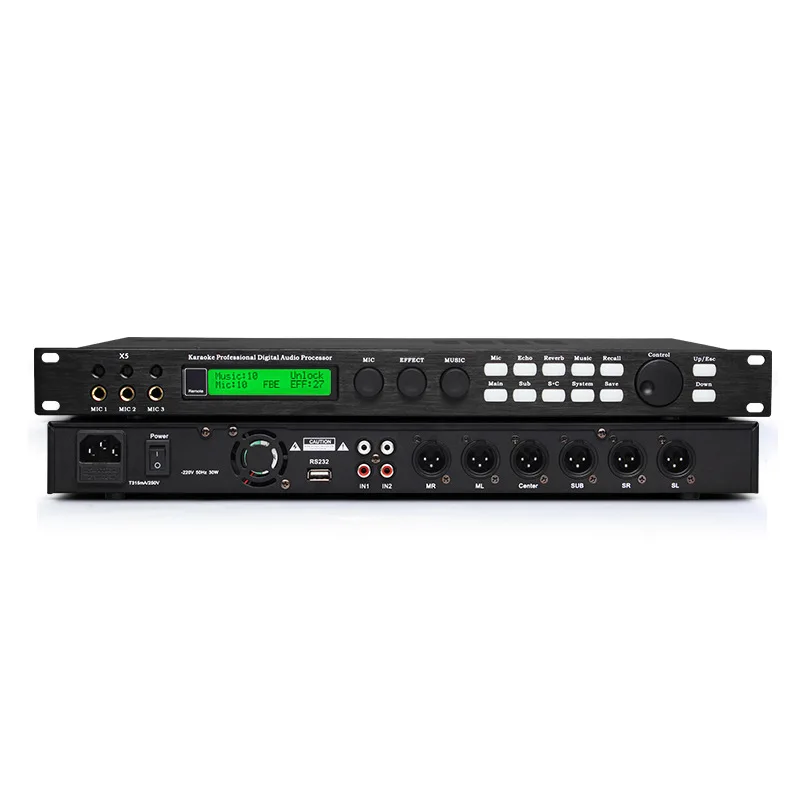 URX X5 Pre-Effect Digital Preamp Mixer for Professional Audio