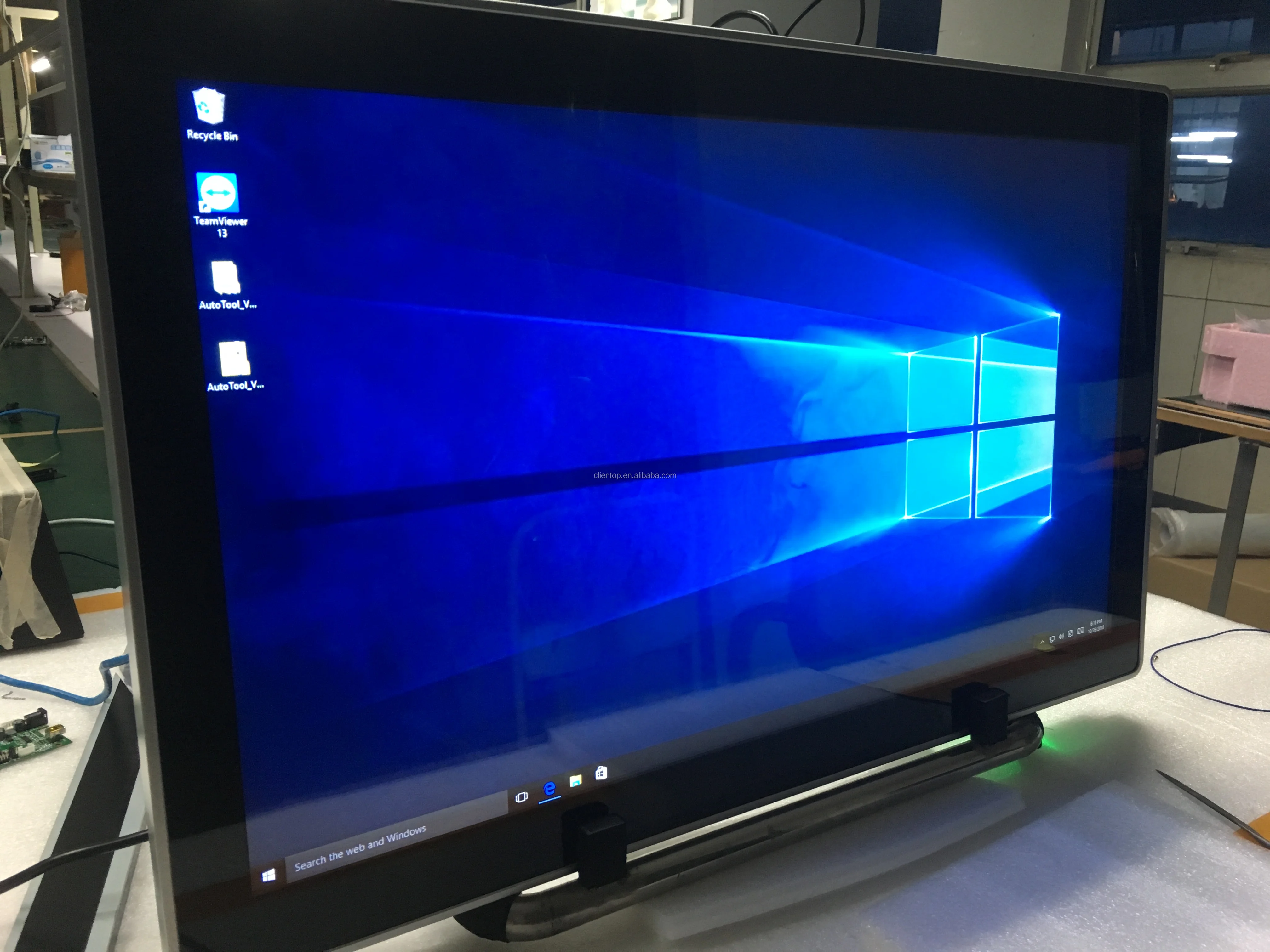 21.5 32 Inch Android Wins Intel Aio Display All In One Touch Screen Lcd ...