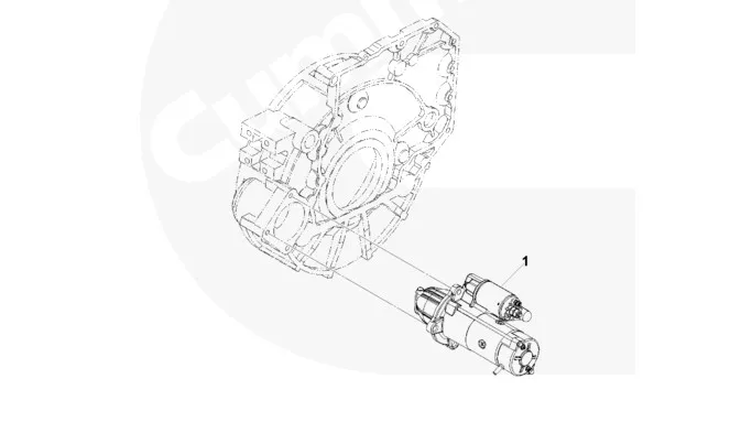 Cummins M11 24v Starter Motor Assembly, Oem Compatible | Wholesale