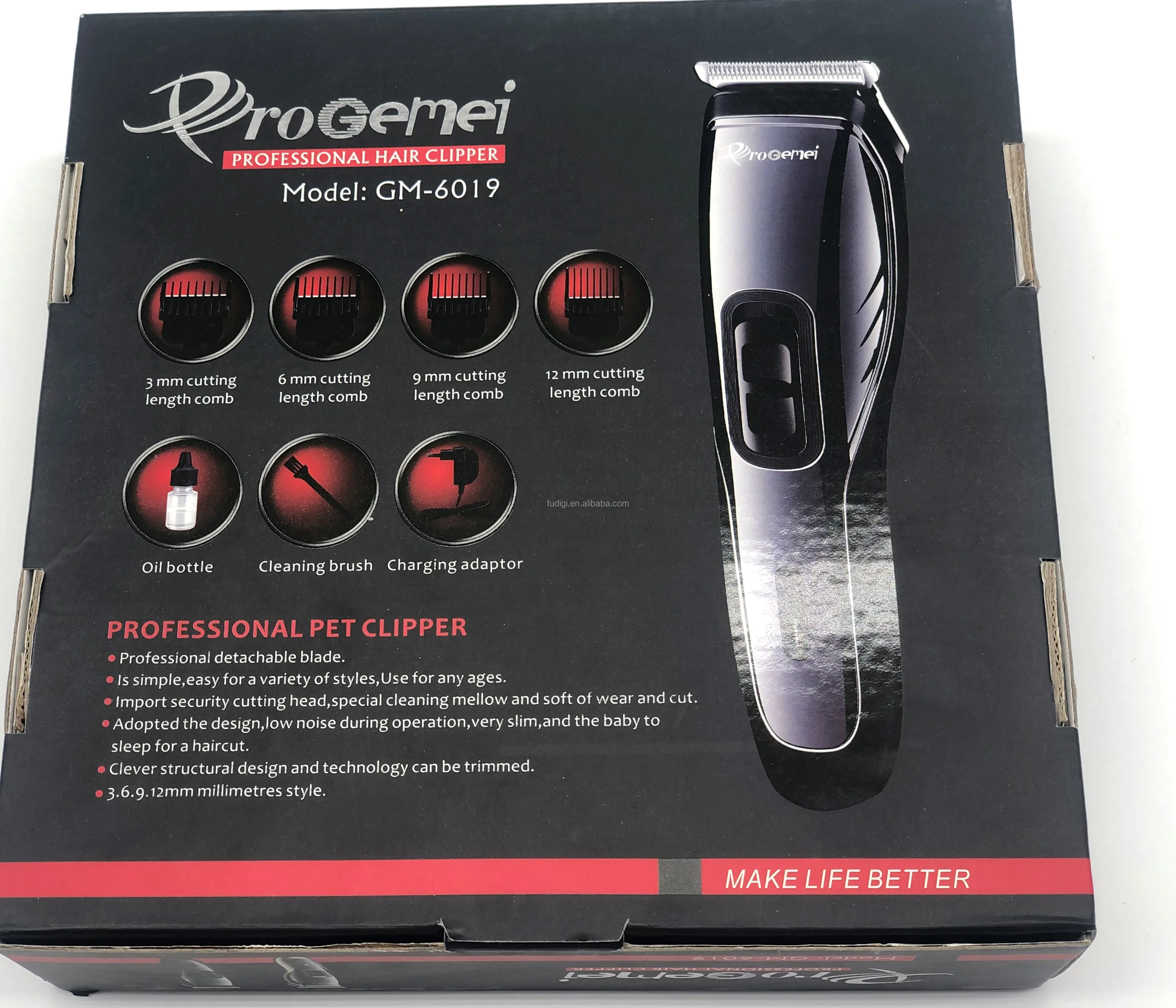 Hair Clipper Made by PROGEMEI GEEMY - Professional Trimmer